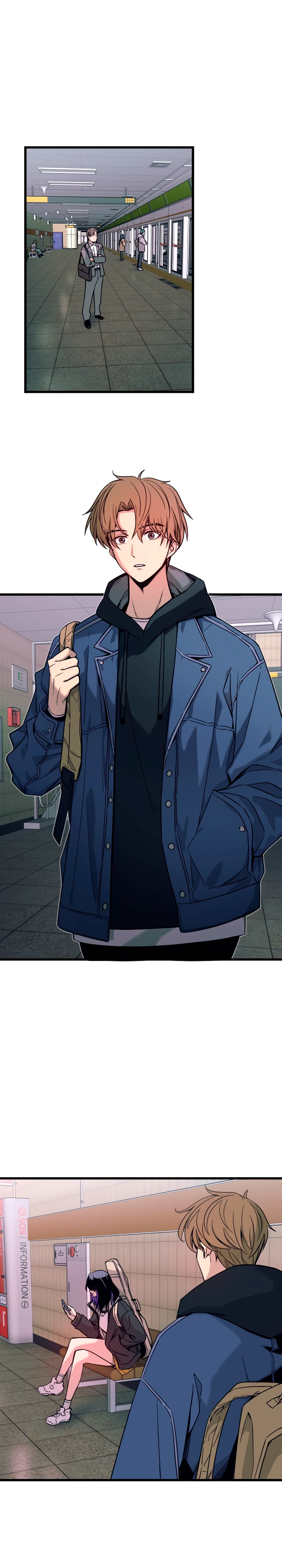 Читать 1 том 1 главу манги Моя биас садится на последний поезд / My Bias Gets on the Last Train ...
